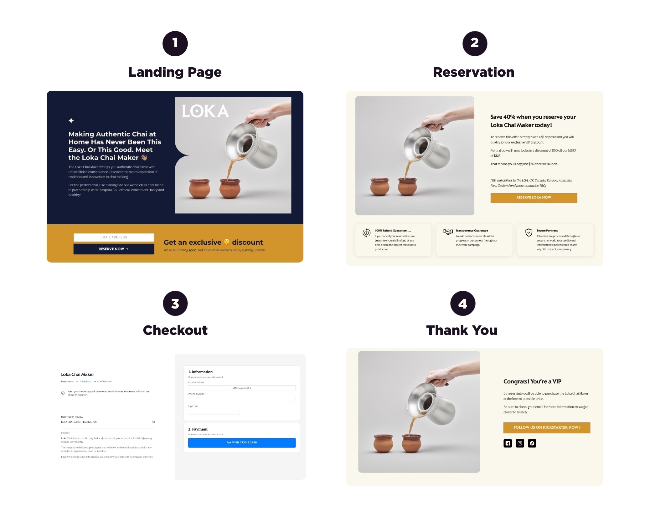 8 Best Pre-launch Landing Page Examples in 2025 - Crowdfunding ...